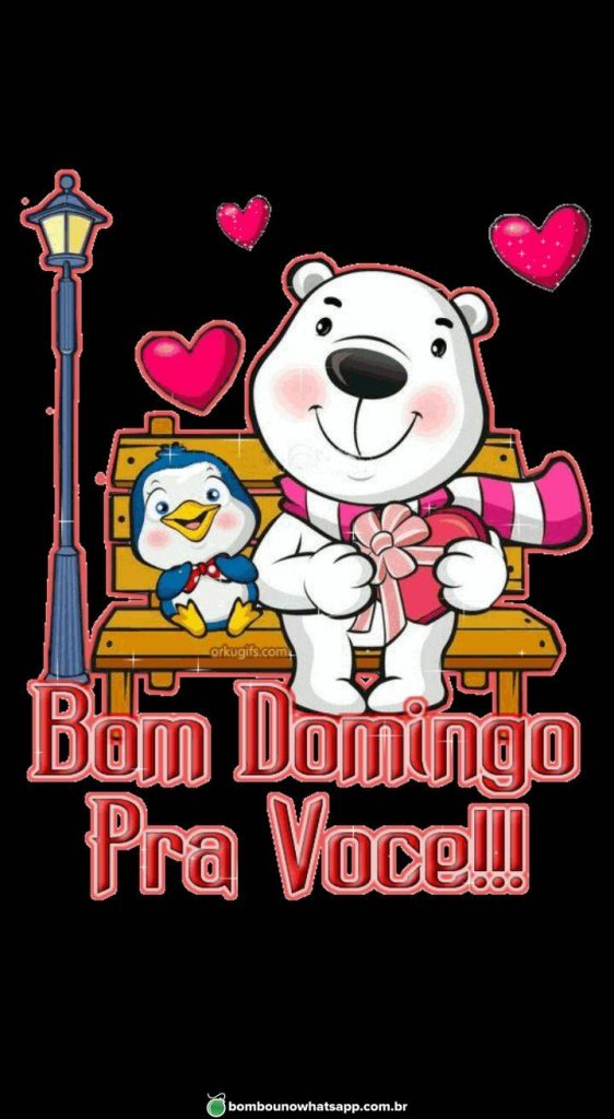 Bom Domingo Pra Você Bombou No Whatsapp
